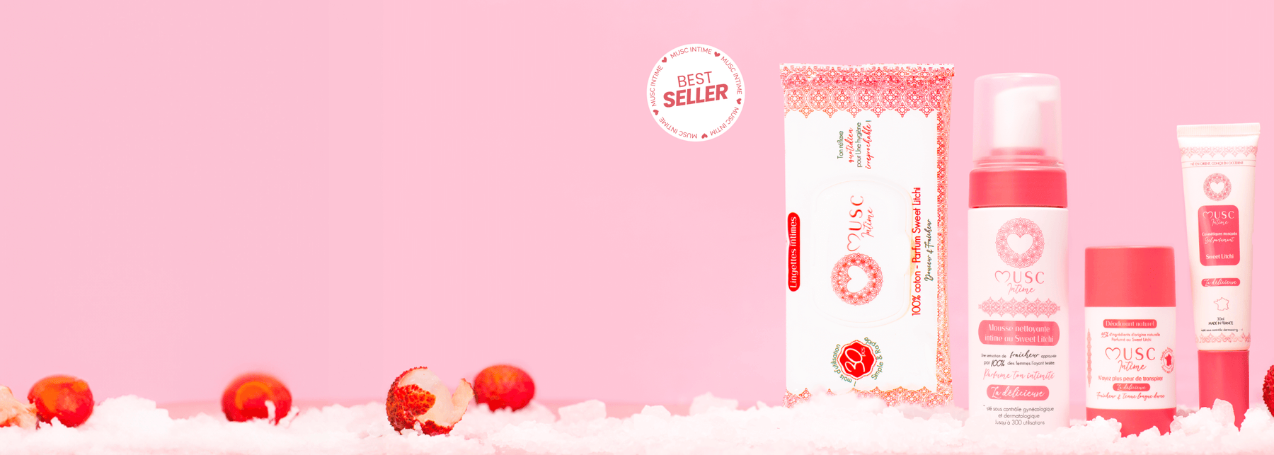 MUSC INTIME - LA MARQUE OFFICIELLE - N°1 EN FRANCE